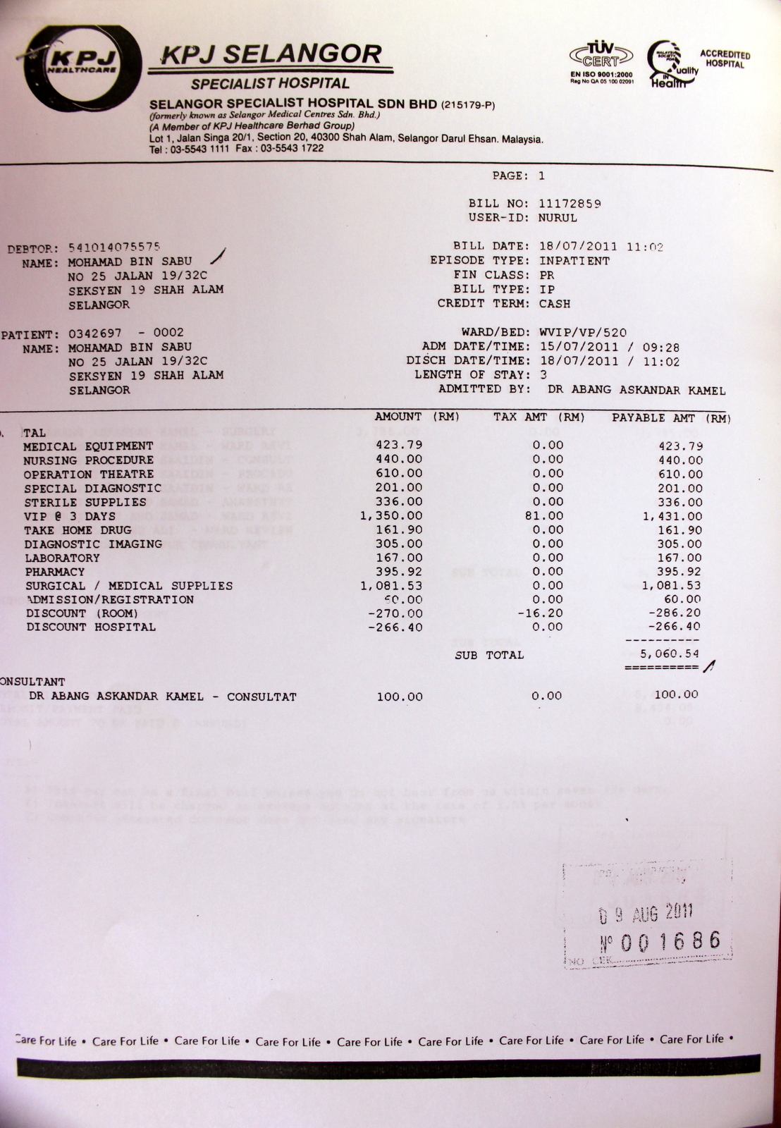 Hentikan fitnah, digesa tunjuk semua resit perubatan Mat Sabu | Buletin ...
