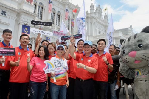 Larian obor APMG 2018 tiba di Pulau Pinang | Buletin Mutiara