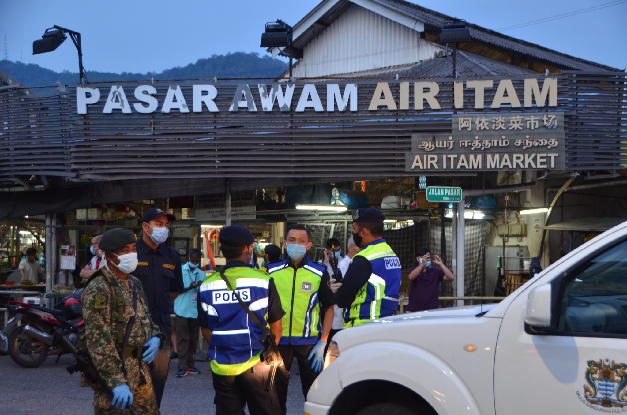Air Itam Market sees better crowd control | Buletin Mutiara