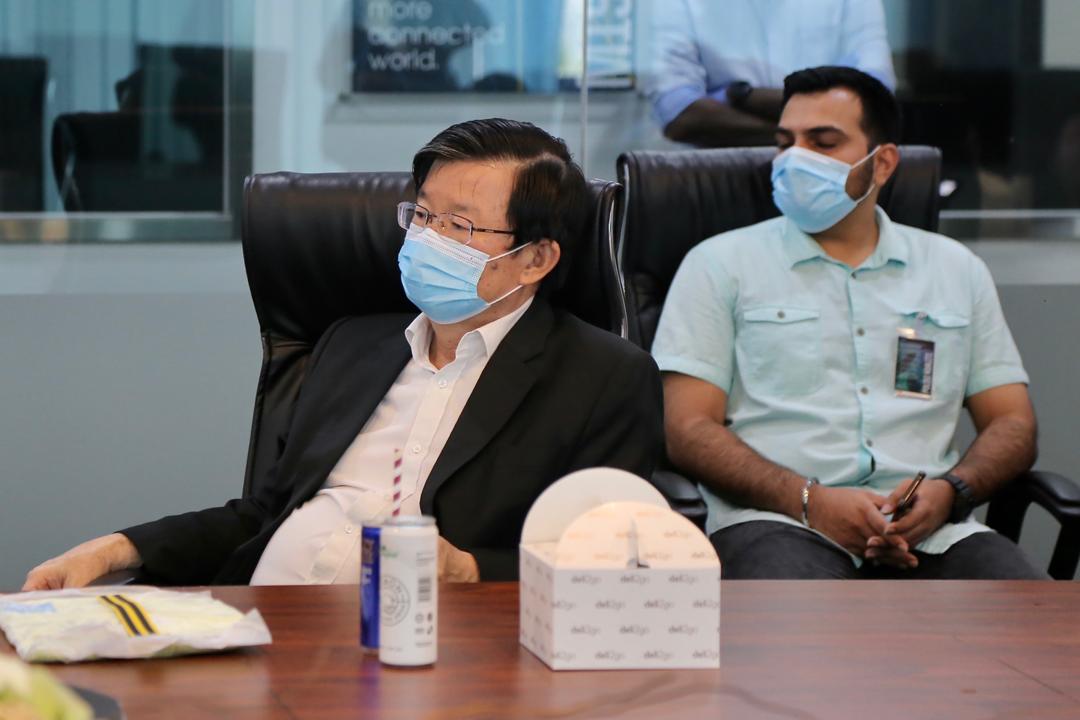 Chow visits Flex Penang during MCO | Buletin Mutiara