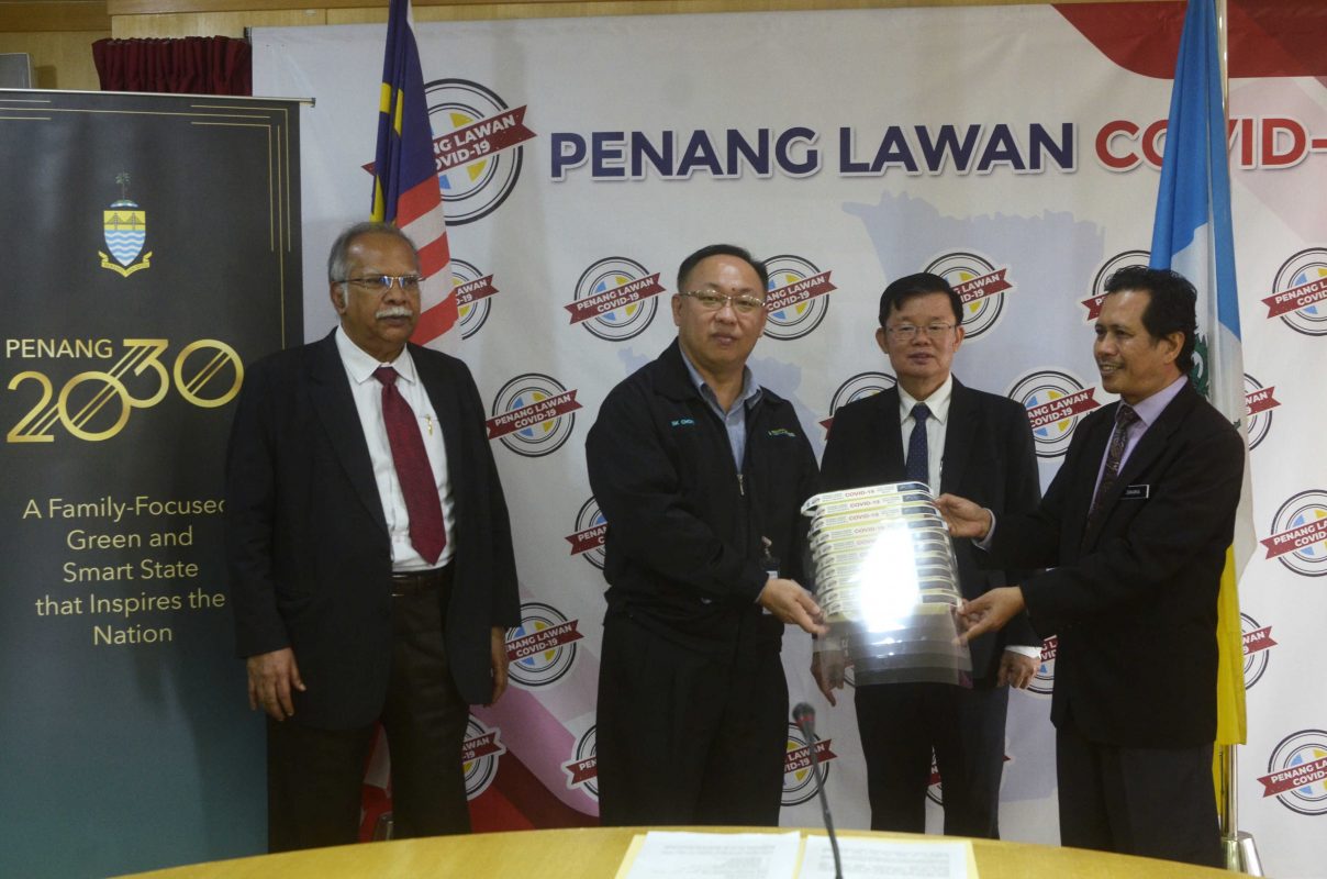 State govt donates 1 million face masks to Penang schools | Buletin Mutiara