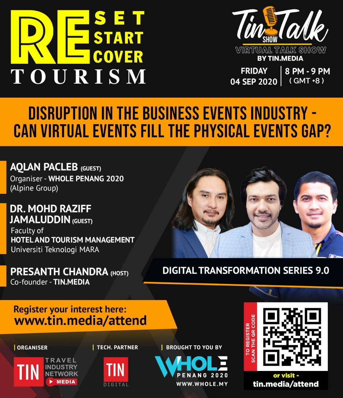 Virtual talk show on business events industry | Buletin Mutiara