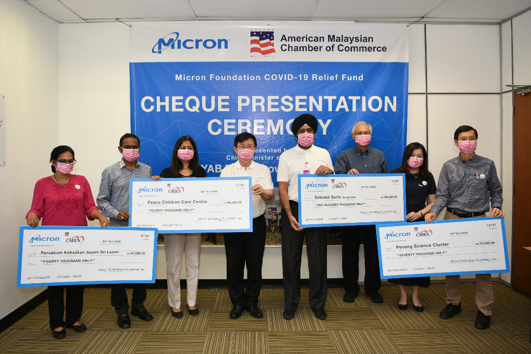 NGOs rejoice over aid by Micron Foundation | Buletin Mutiara