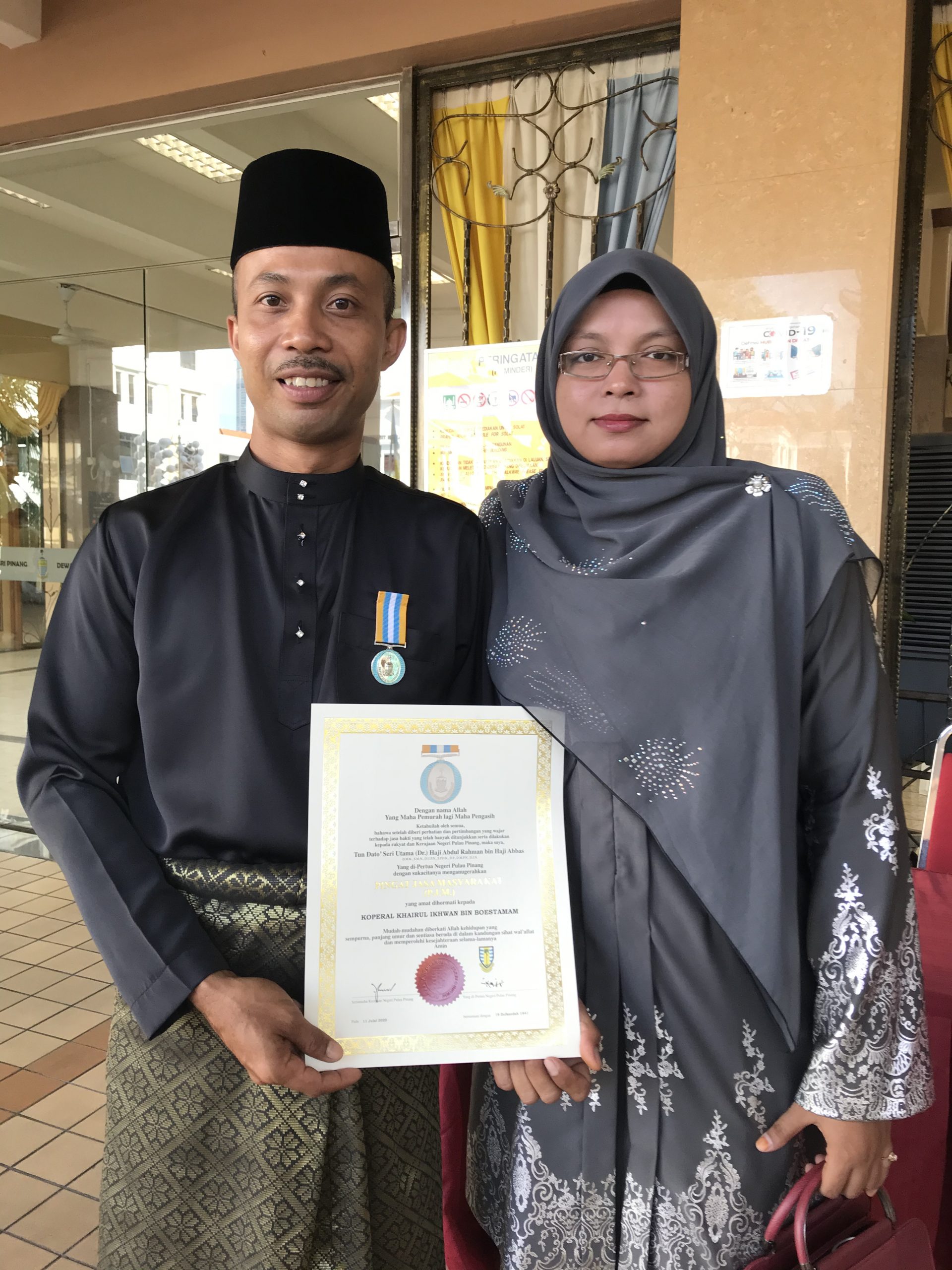 Anugerah pingat kehormatan simbol pengiktirafan buat APM | Buletin Mutiara