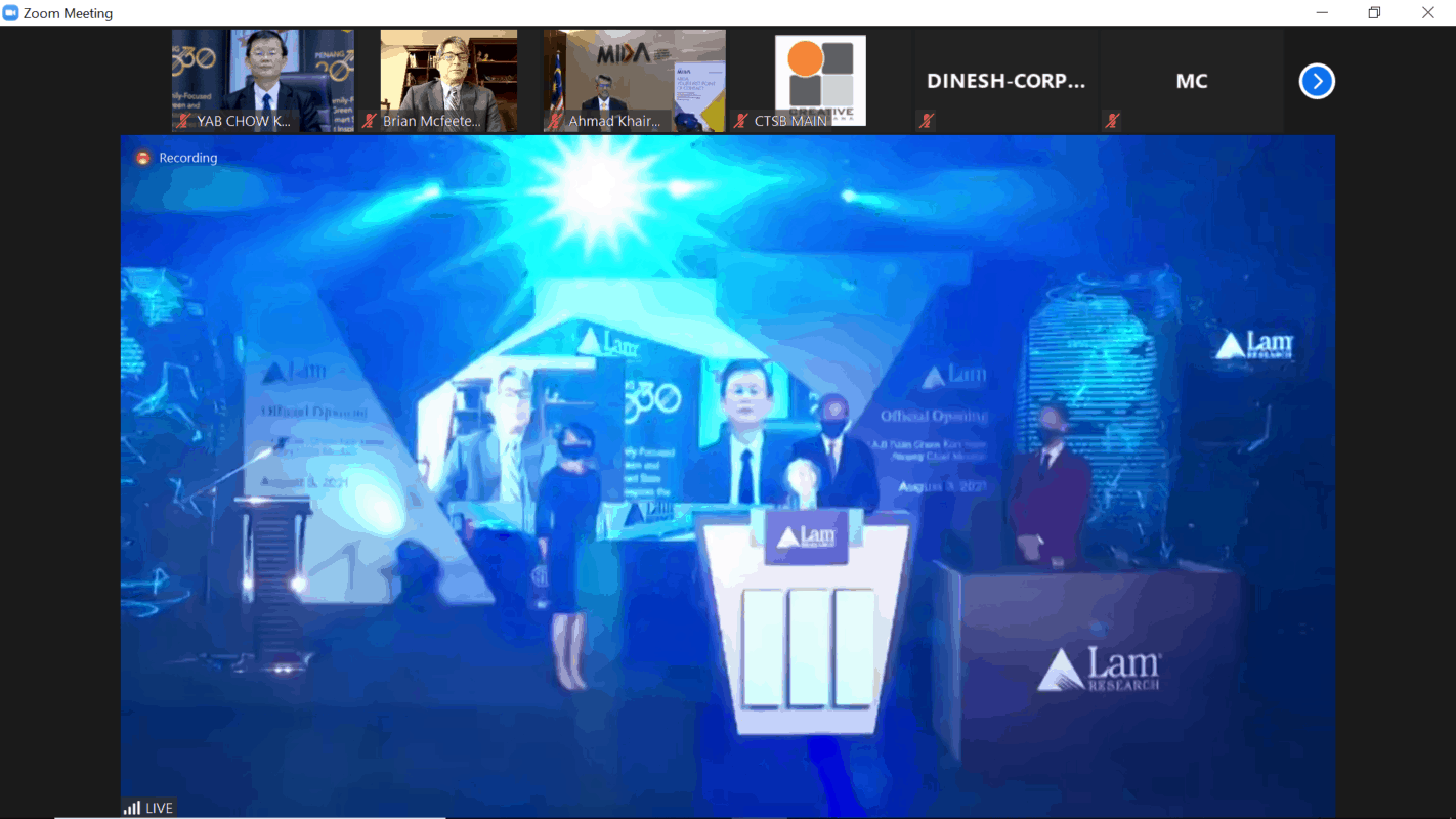 Lam Research marks an important milestone with opening of its largest ...