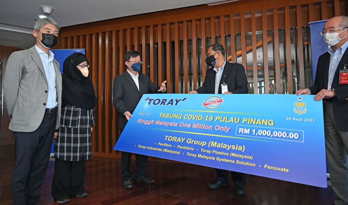 Toray Group, Boon Siew Honda and Solarvest Holdings contribute to ...
