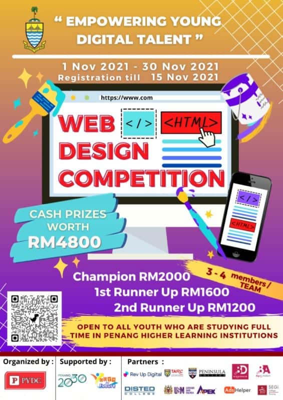 Web design competition to hone young digital talent in Penang | Buletin ...