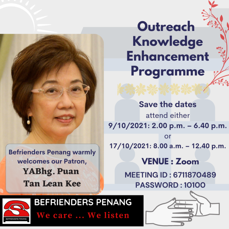 A salute to Befrienders Penang | Buletin Mutiara