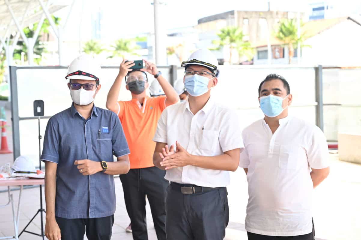 Kerja naik taraf Komtar Walk kini 90 peratus, dijangka siap hujung ...