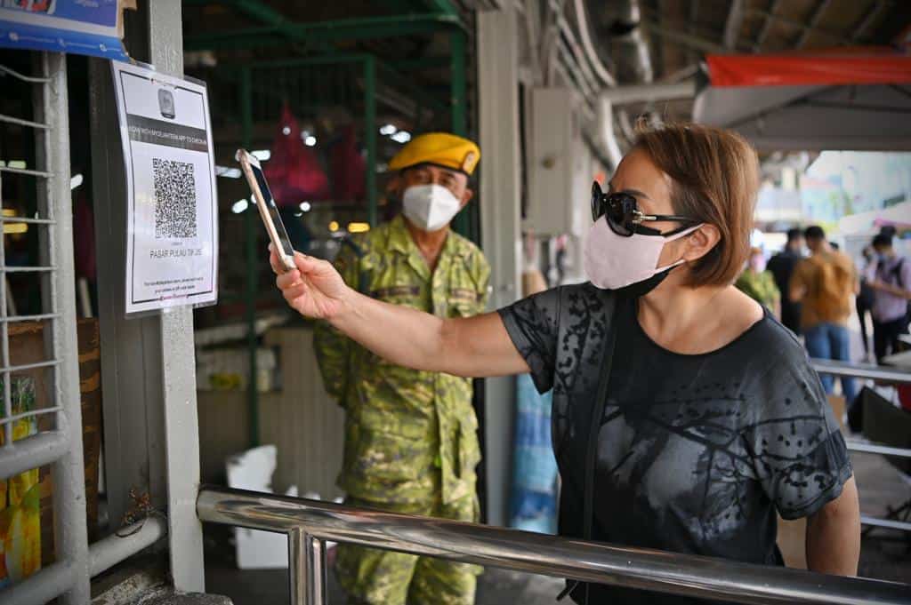 Last day of duty for Rela officers at Pulau Tikus Market | Buletin Mutiara