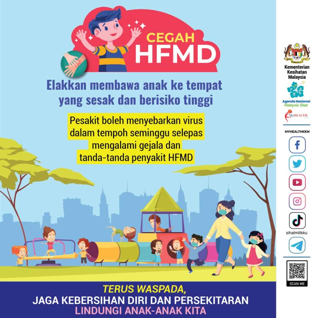Be aware of HFMD symptoms, advises paediatrician | Buletin Mutiara