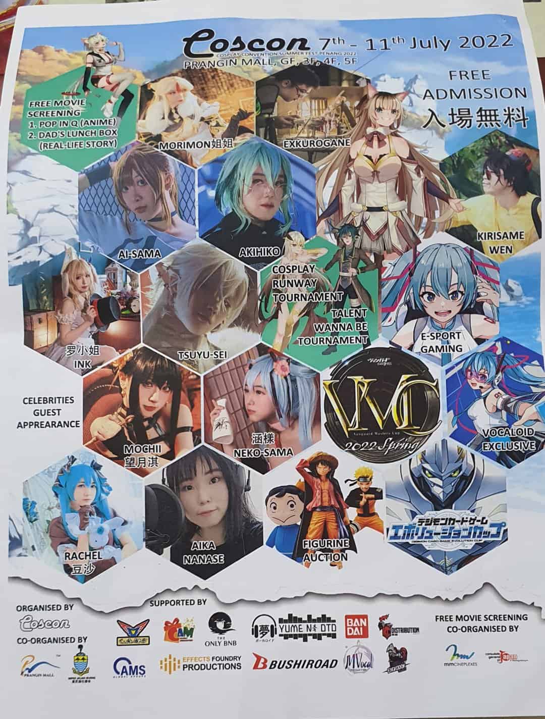 Cosplay convention to take place at Prangin Mall | Buletin Mutiara