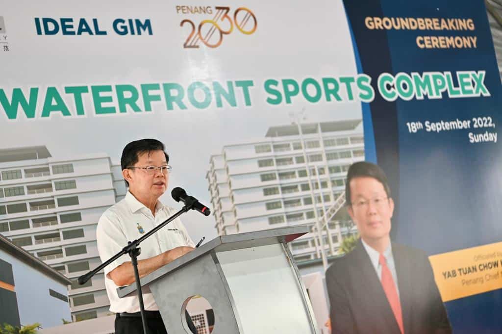 New sports complex to expand Penang’s urban development | Buletin Mutiara