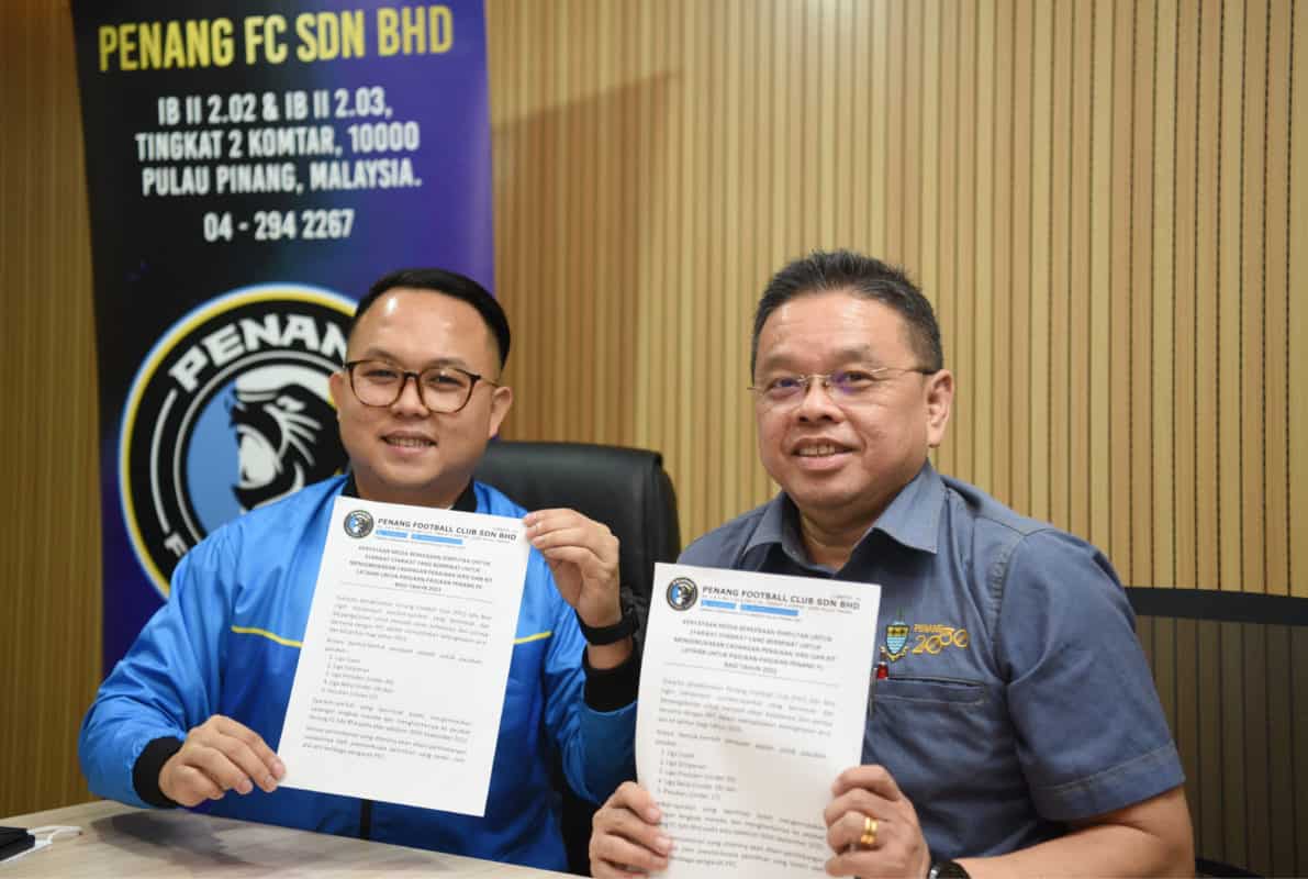 Penang FC calling for RFP to find new sponsor | Buletin Mutiara