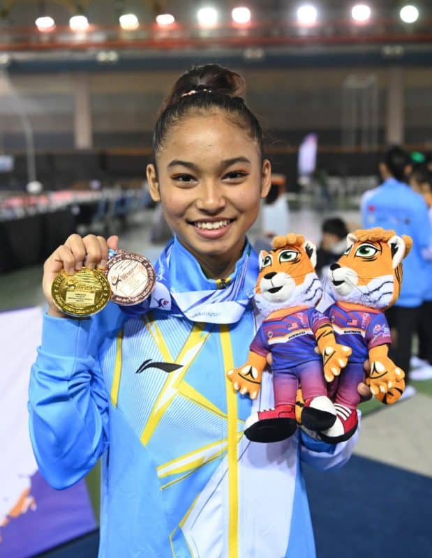 Penang gymnast Zarith Imaan makes a golden comeback | Buletin Mutiara