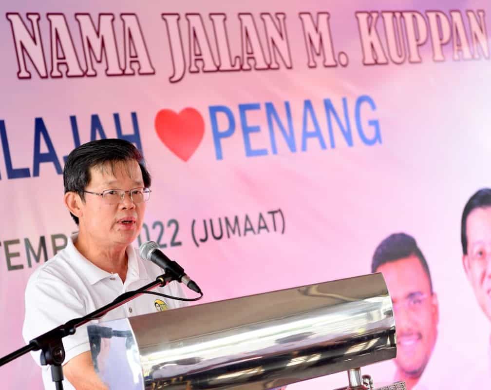 Road renamed Jalan M. Kuppan to honour the late Penang football legend ...