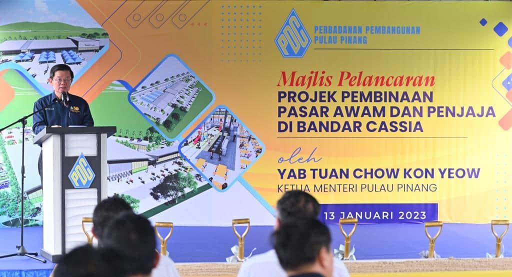 First Ever Public Market In Bandar Cassia To Be Completed In 2025 Buletin Mutiara