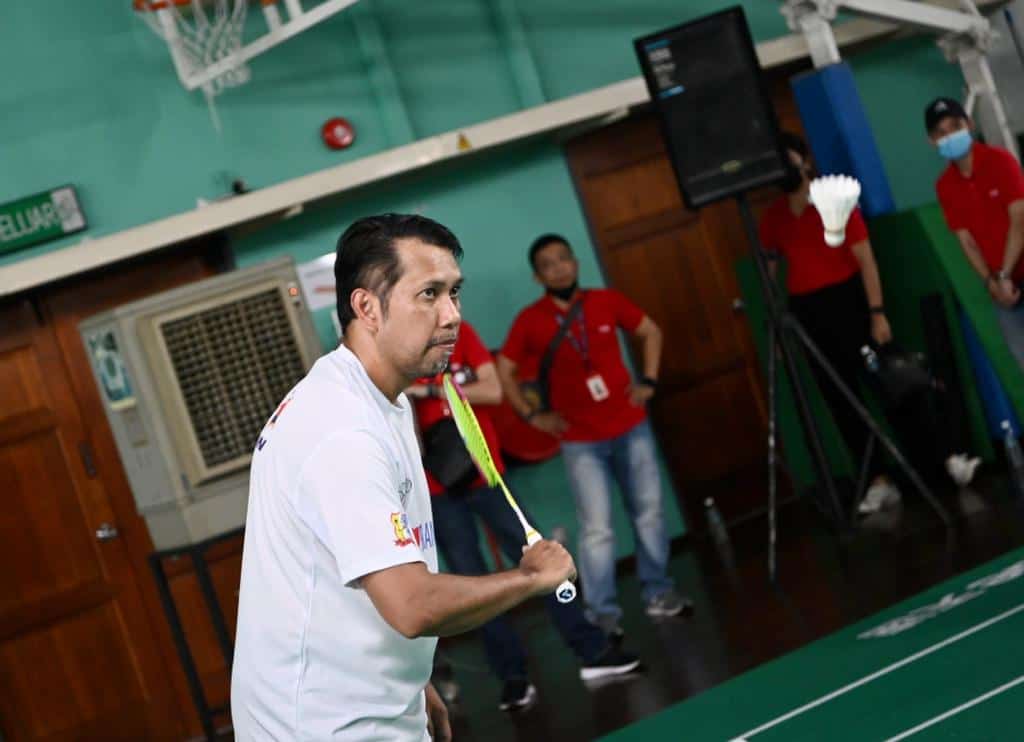 ‘Klinik Badminton Kadun Padang Kota 2023’ receives support from former ...