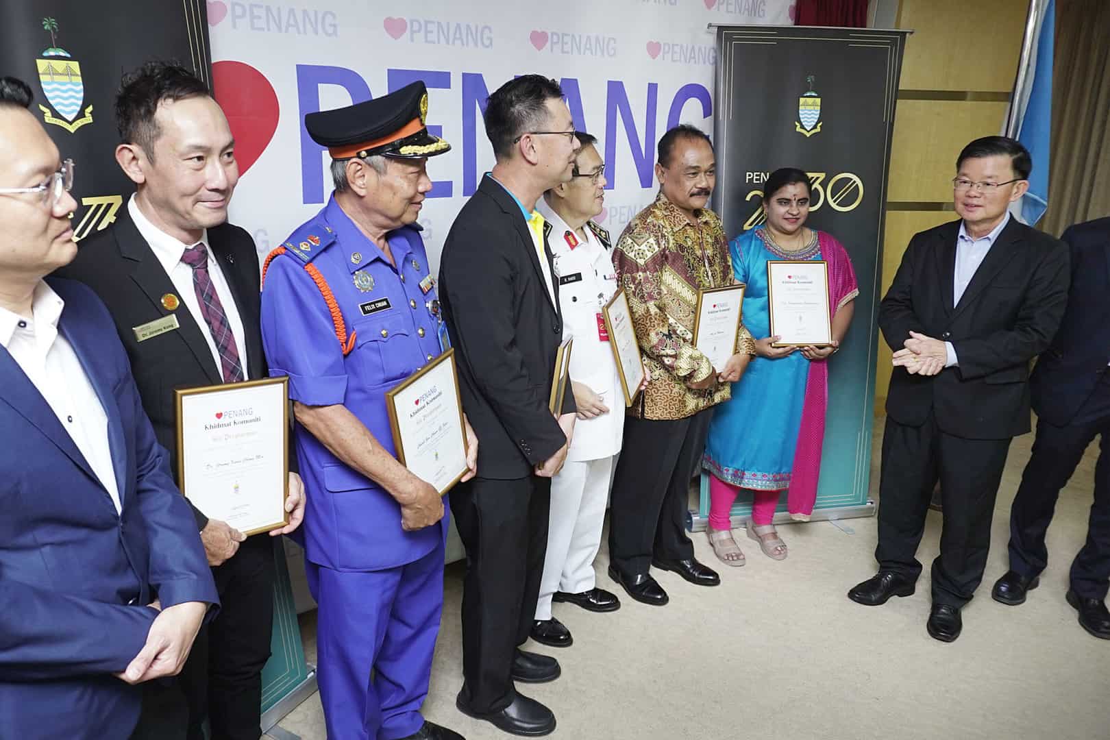 Penang honours seven outstanding individuals with ️ Penang Community ...
