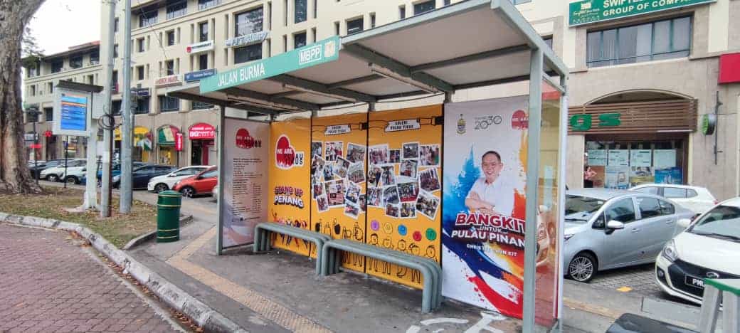 New designs for eight bus stops in Pulau Tikus neighbourhood | Buletin ...