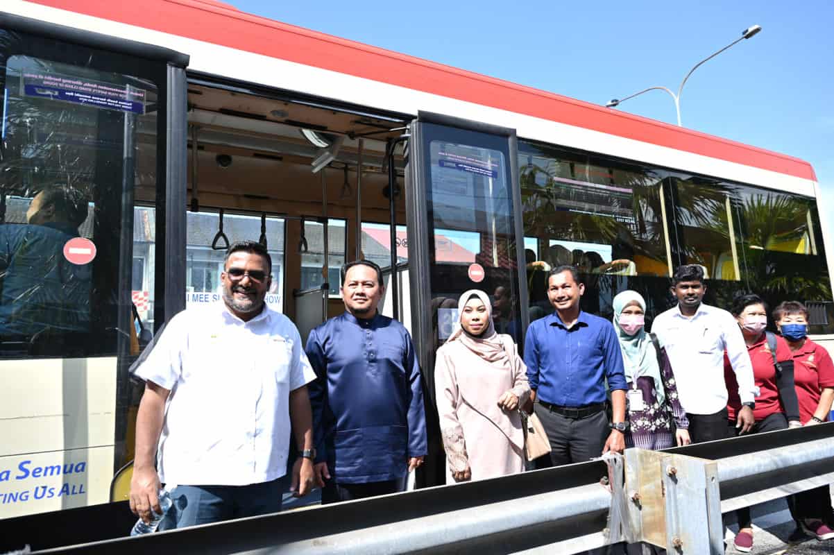 Trial run for ‘Bagan Dalam Loop’ bus service | Buletin Mutiara