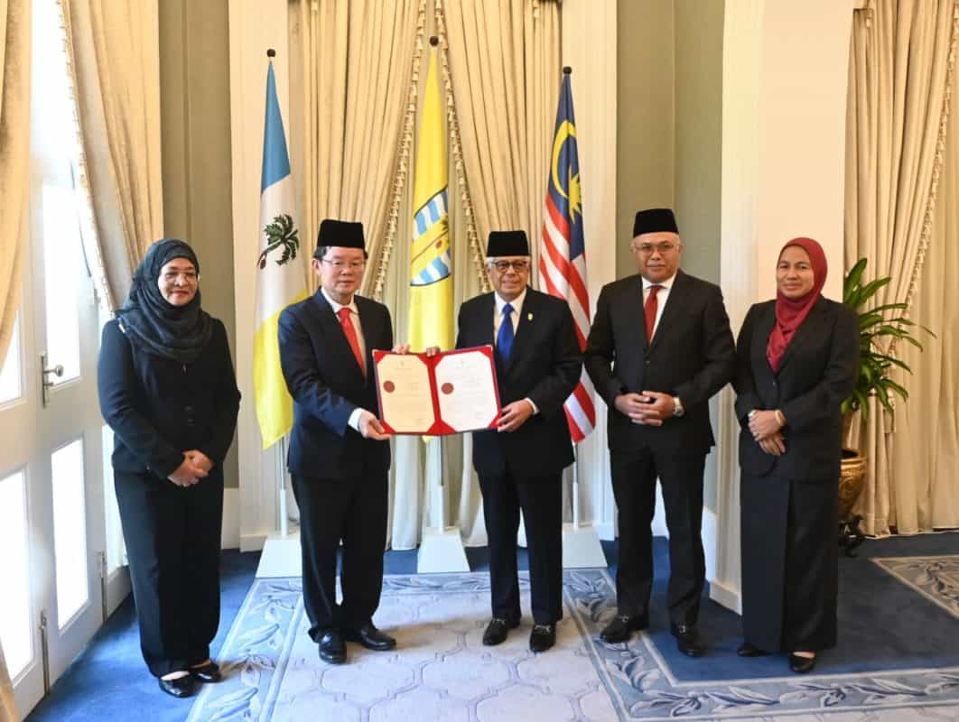 Ketua Menteri ke Seri Mutiara, TYT perkenan bubar DUN Pulau PInang ...