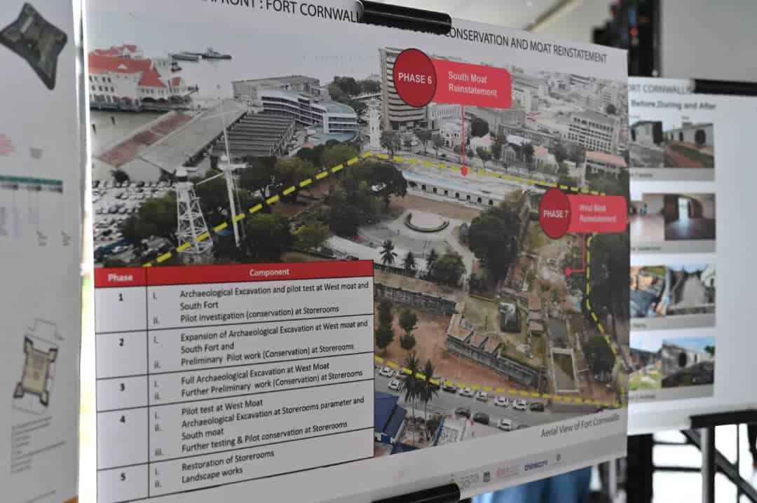 Kota Cornwallis sebagai contoh tapak warisan bernilai tinggi, bertaraf ...