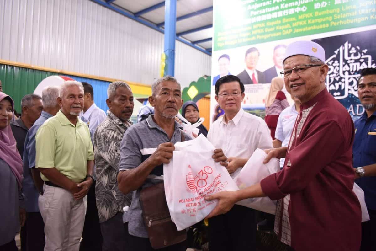 500 keluarga terima sumbangan Aidiladha Ketua Menteri | Buletin Mutiara