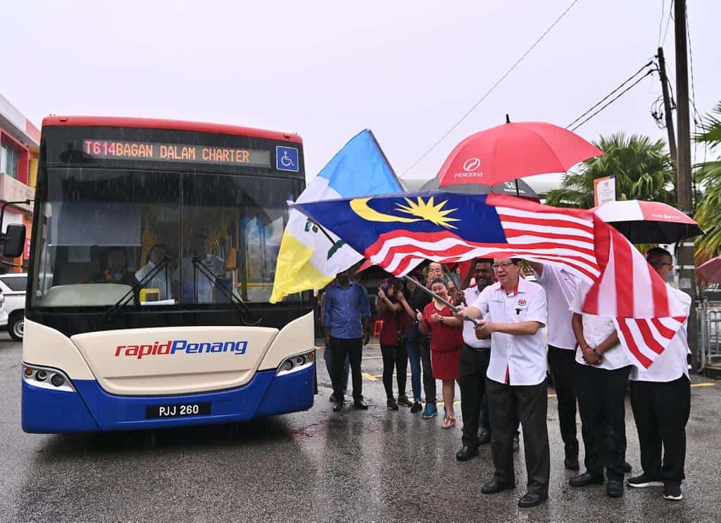 Bagan Dalam Loop bus service starts trial run | Buletin Mutiara