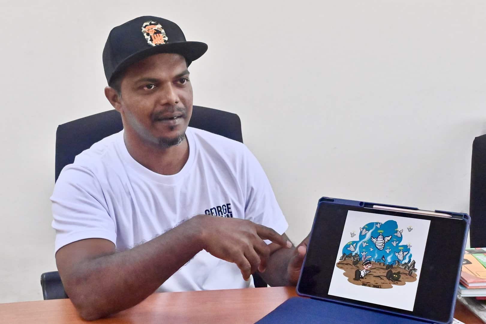 Record-breaking artist Mohd Azmi sets sights on world record | Buletin ...