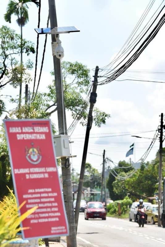 Inisiatif CCTV ‘Watch You’ mula kurangkan pembuangan sampah haram ...