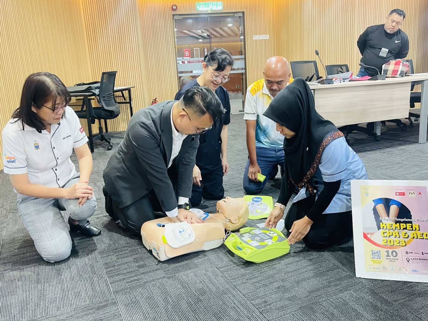 Selamatkan nyawa melalui kursus CPR dan AED 10 Disember ini | Buletin Mutiara