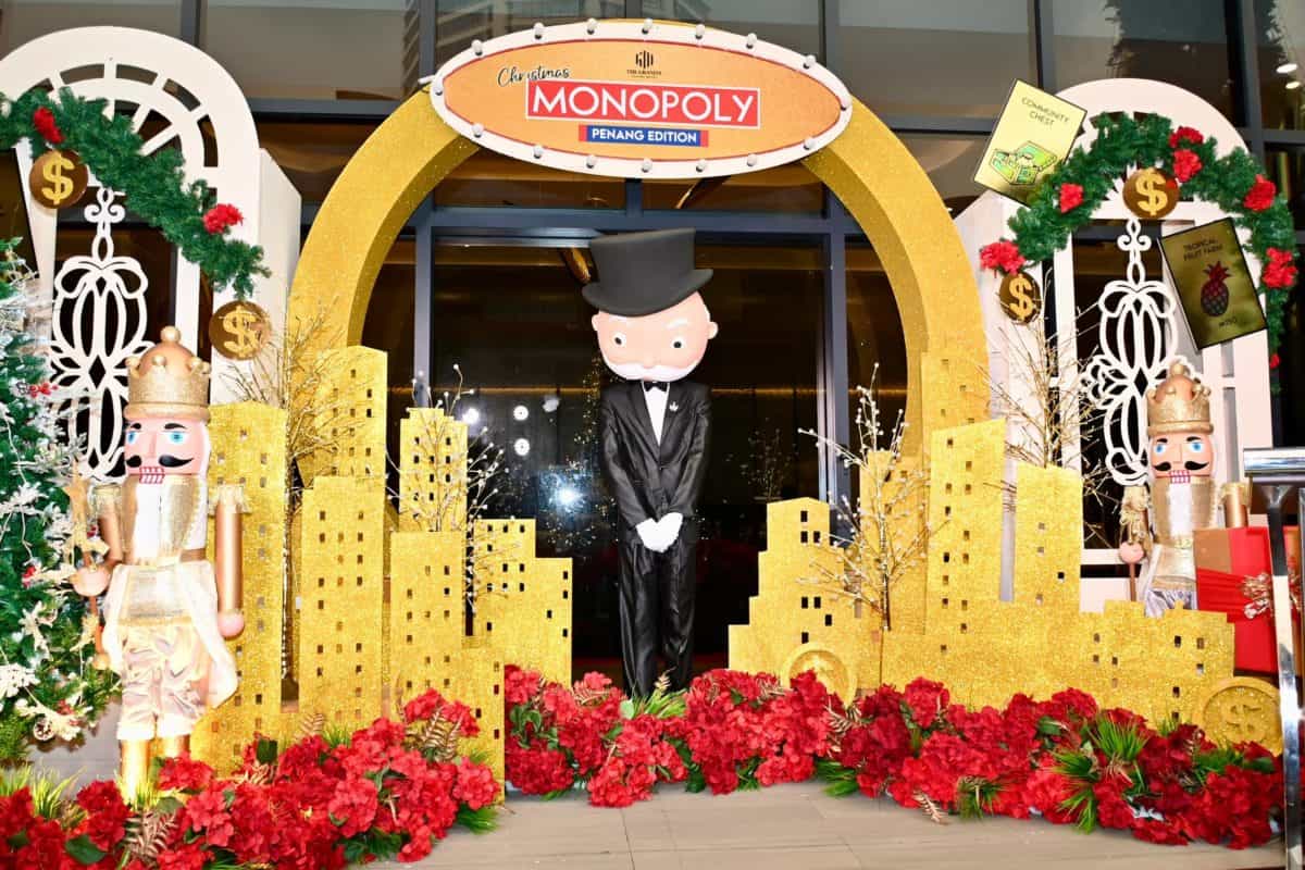Monopoly twist lights up The Granite Luxury Hotel’s Christmas ...