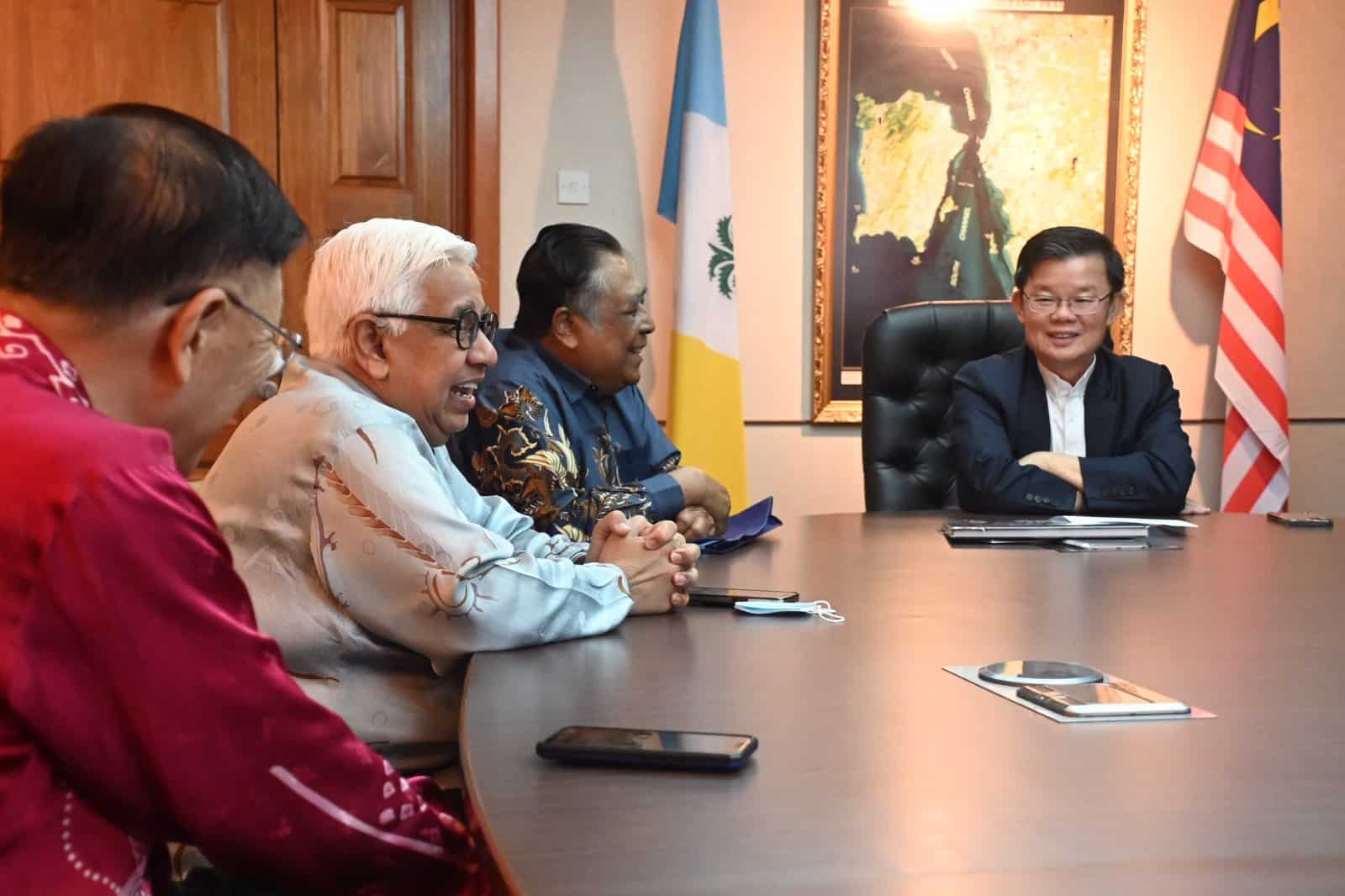Kunjungan hormat MUBARAK Cawangan Pulau Pinang, berkongsi status projek ...