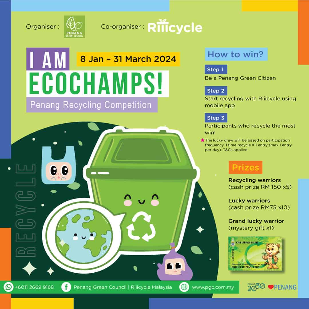Join recycling competition to win cash prizes | Buletin Mutiara