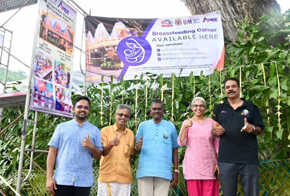 USM Thaneer Panthal provides breastfeeding corner, promotes awareness ...