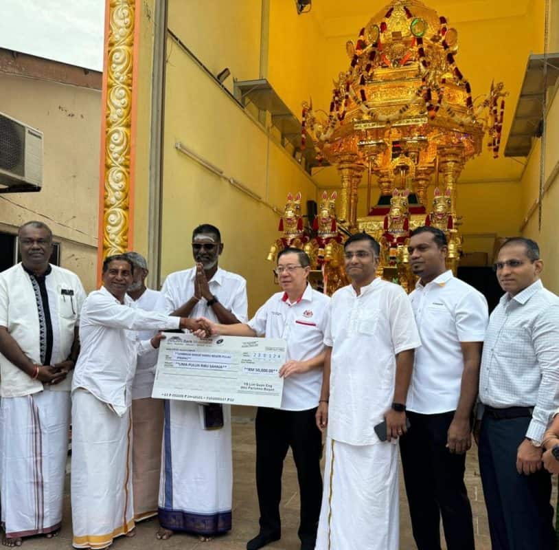 Unity in Thaipusam celebrations, Bagan MP Guan Eng contributes RM50,000 ...