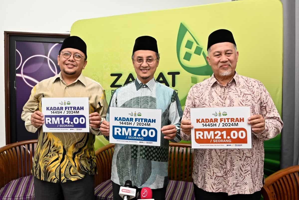RM7, RM14 dan RM21 kadar zakat fitrah di Pulau Pinang tahun ini ...
