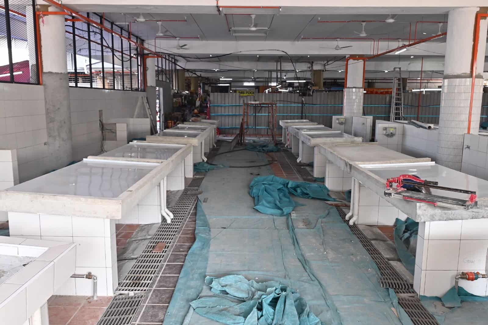Bayan Baru wet market undergoing hypermarket-style upgrade | Buletin ... Bayan Baru wet market undergoing hypermarket-style upgrade | Buletin ...