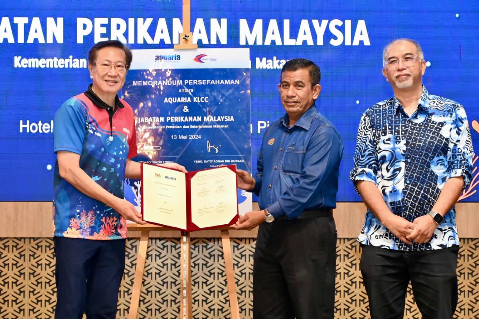 MoU to protect and conserve endangered aquatic species | Buletin Mutiara