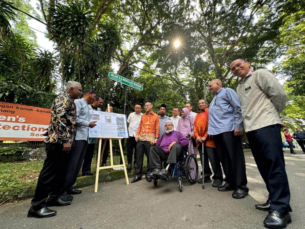 Nama ulama sohor S.A Abdullah Bukhari diabadi sebagai nama jalan ...