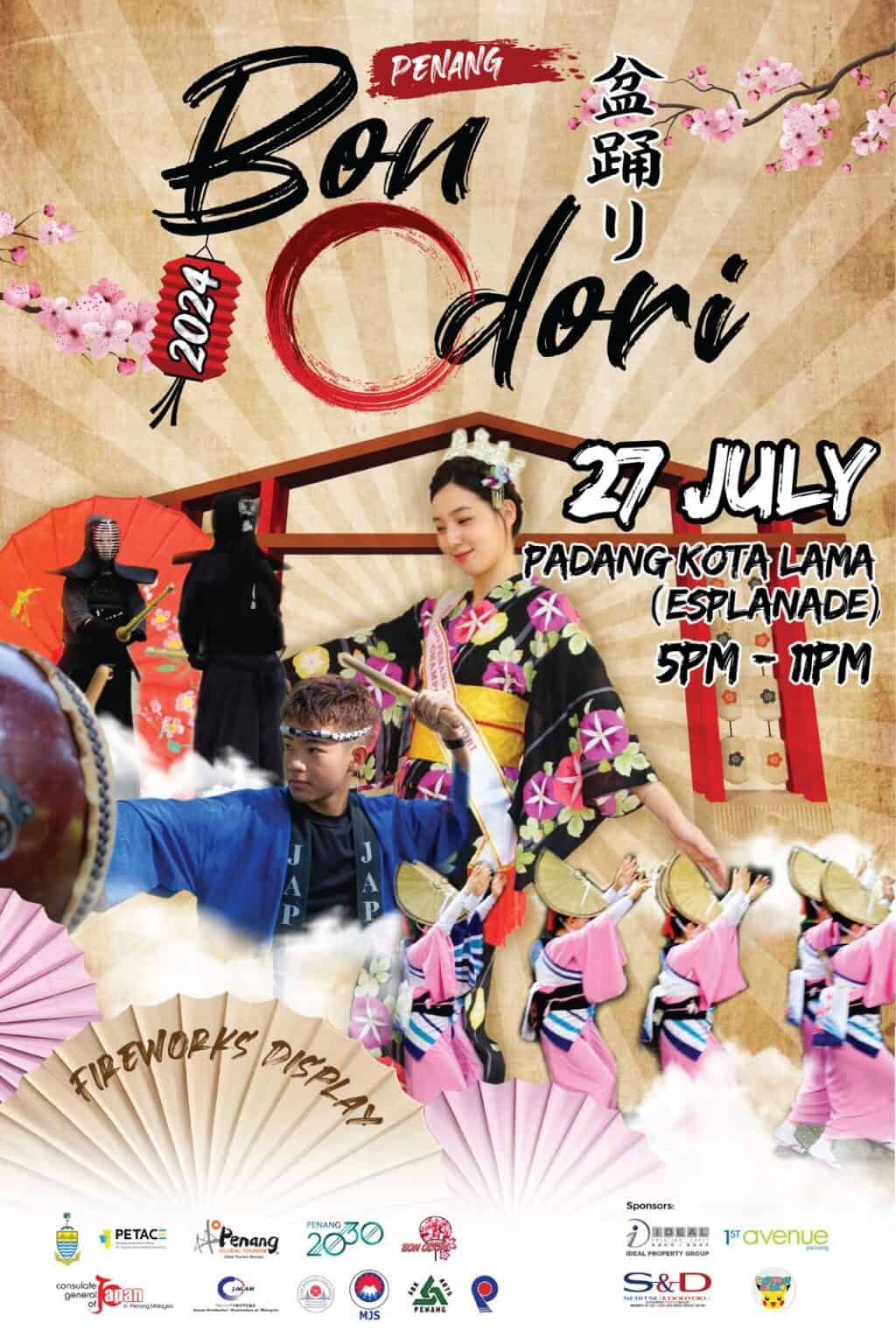 Penang Bon Odori Festival returns after a year’s lapse, Miss Penang Bon ...