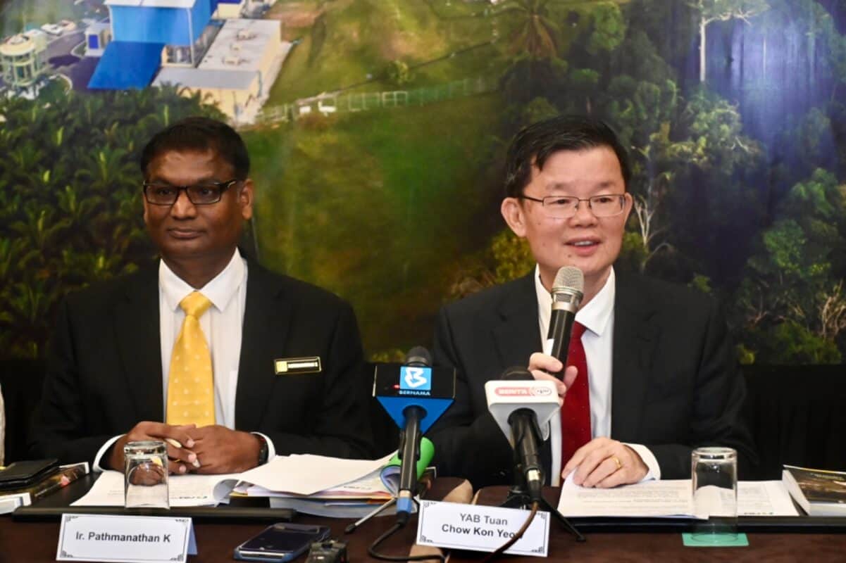 Projek infrastruktur bekalan air di SPS bukan kerana PRK Sungai Bakap | Buletin Mutiara