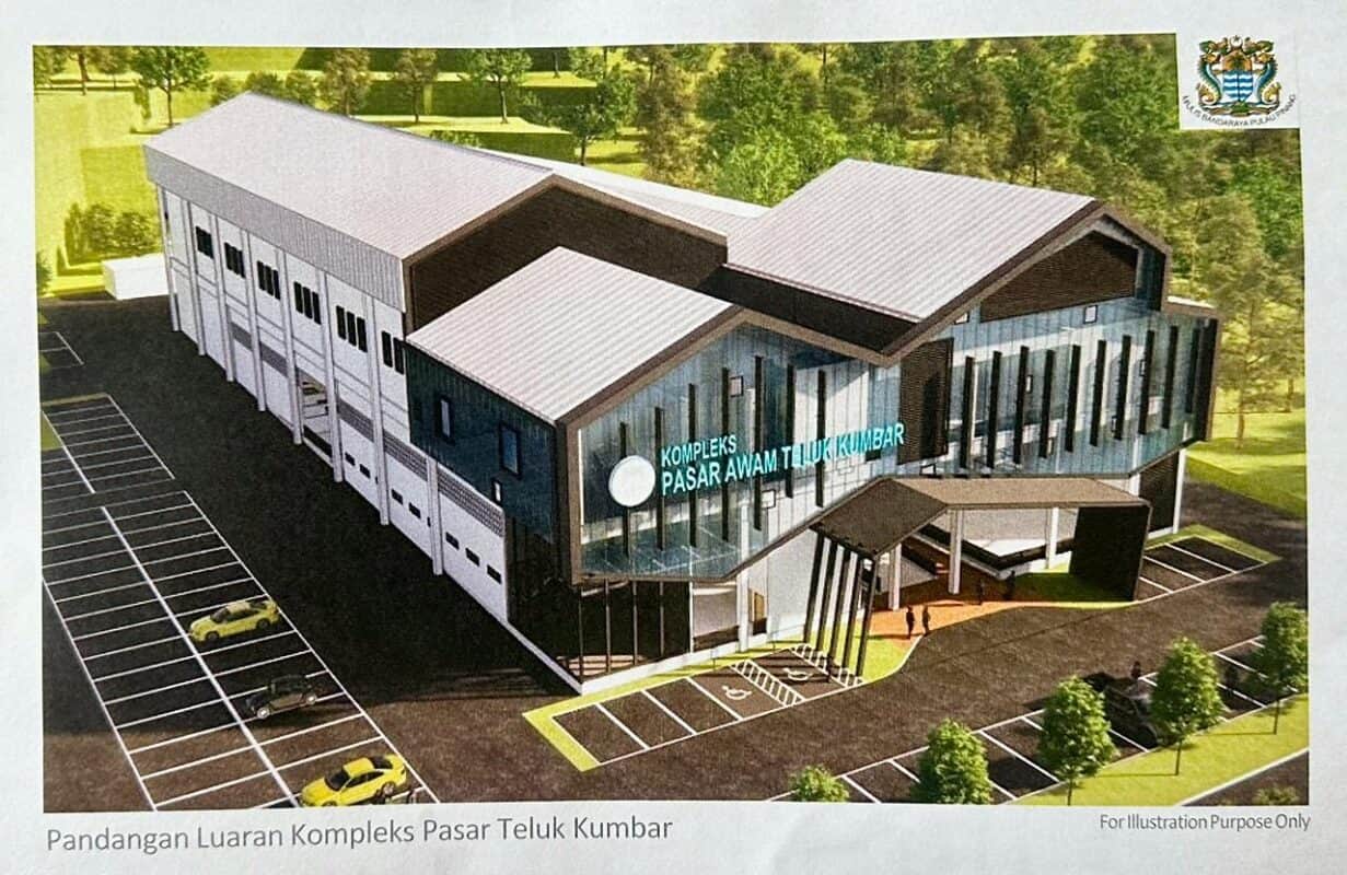 Comprehensive facilities planned for new Teluk Kumbar market complex | Buletin Mutiara
