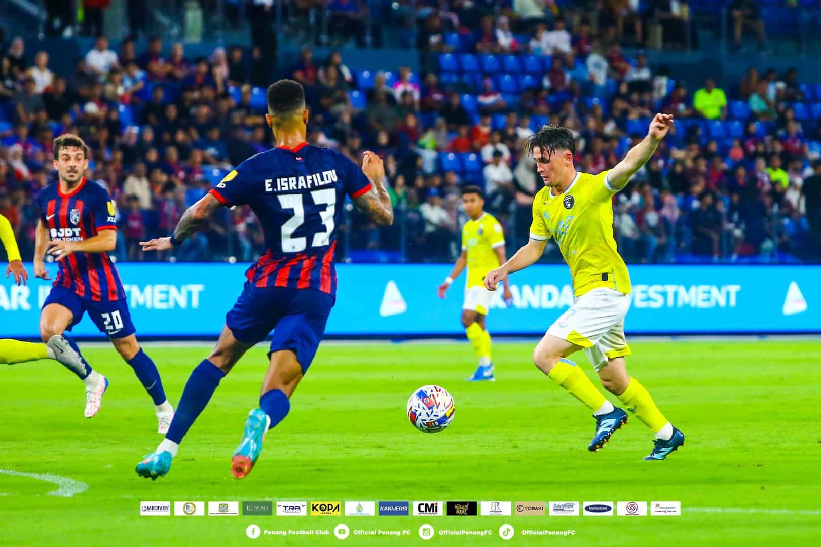 Penang’s new signing Dylan eyes bounce back after tough JDT debut ...