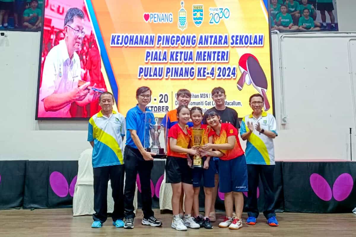 SJK(C) Jelutong ‘A’ emerges overall champion at 4th Penang Chief ...