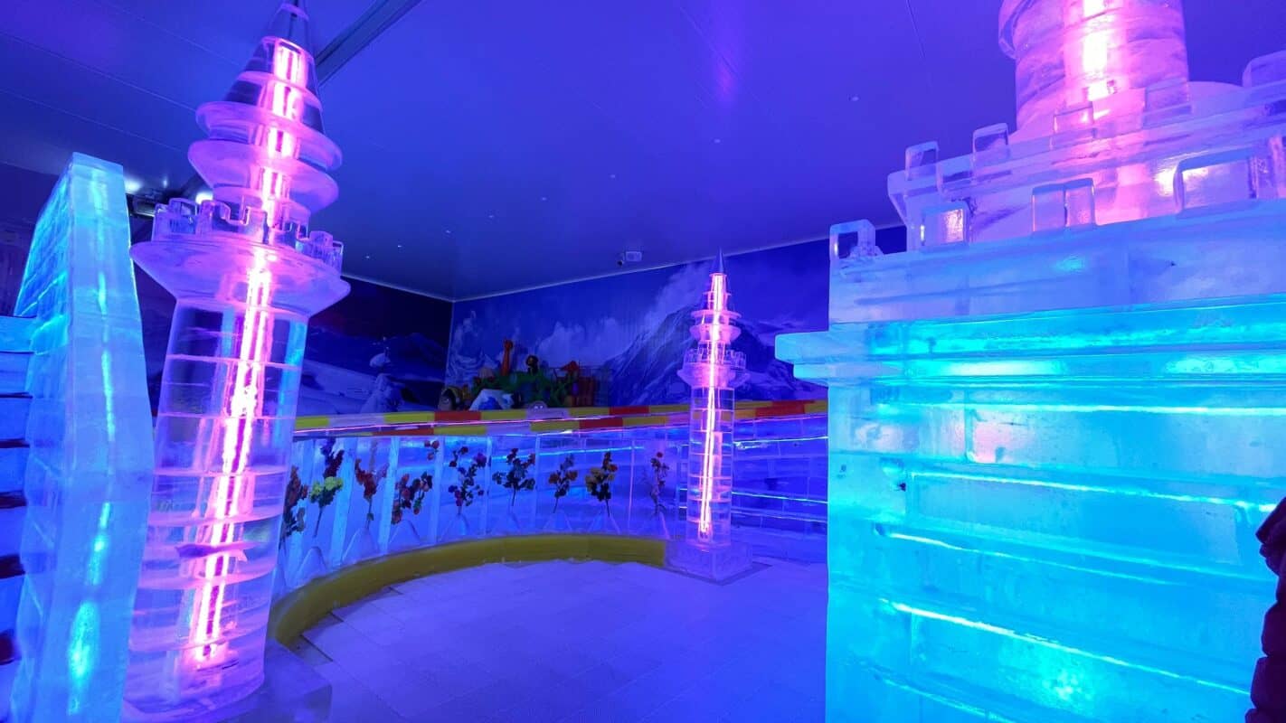 Experience a magical winter wonderland at Antarctic Snow World in ...