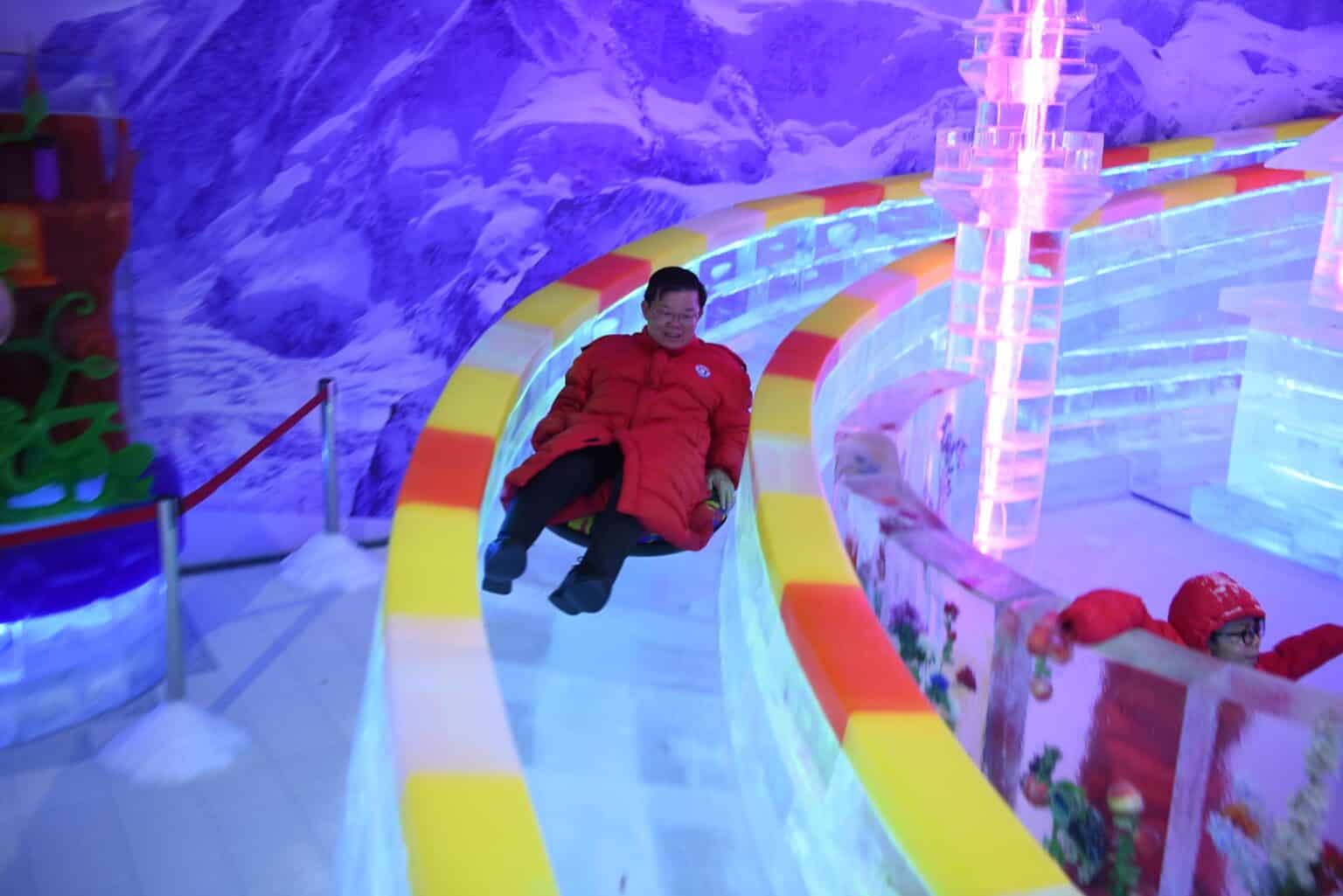Experience a magical winter wonderland at Antarctic Snow World in ...