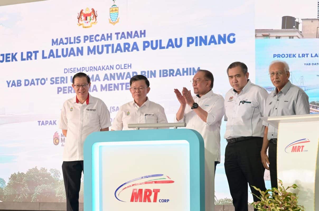 Penang celebrates historic groundbreaking of Mutiara LRT Line project ...