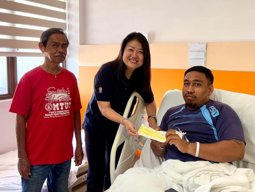 Siew Khim lawat anggota PBS tercedera semasa operasi padam kebakaran ...